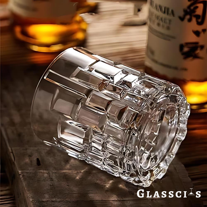 Futuristic Building Unique Whiskey Glasses - Sky Dream | Glasscias