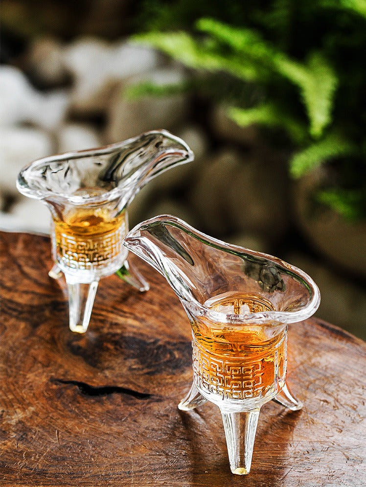 China Ancient Liquor Shot Glass – Glasscias