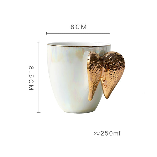 Golden Angel Wing Cup – Glasscias