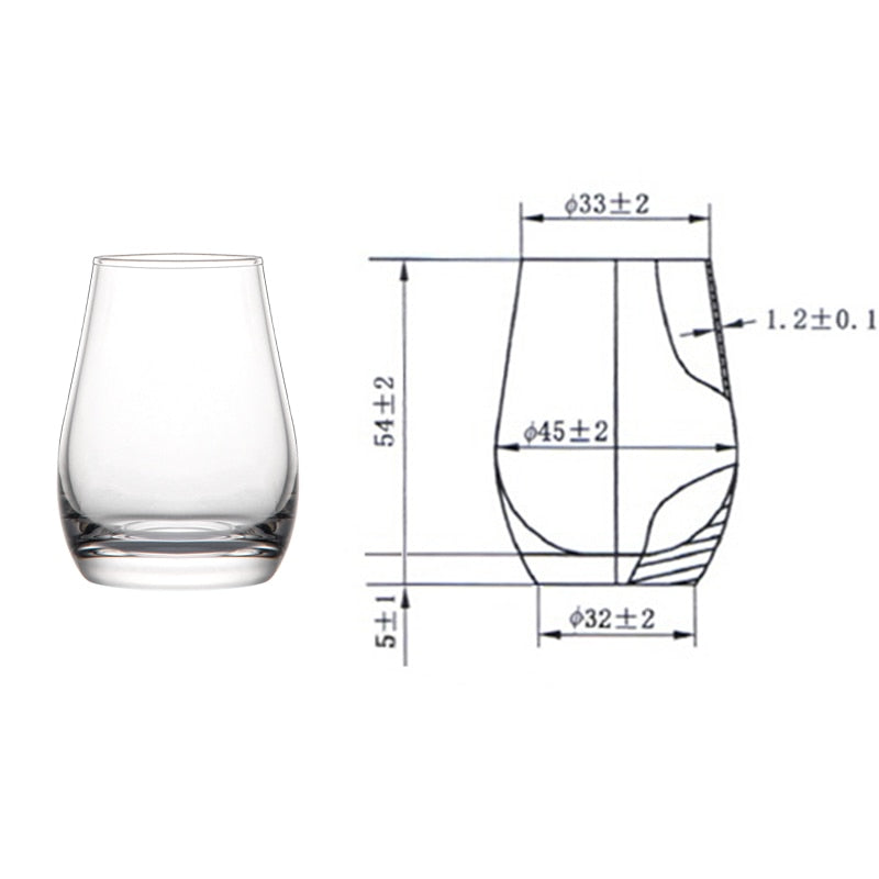 ISO Spirits Tasting Glass - Set of 2 – Glasscias