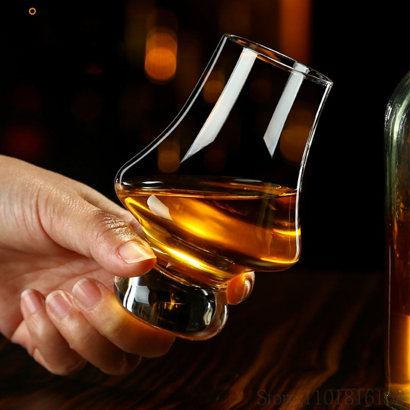 Thick Base Bourbon Tasting Glasses | Exquisite Glassware by Glasscias