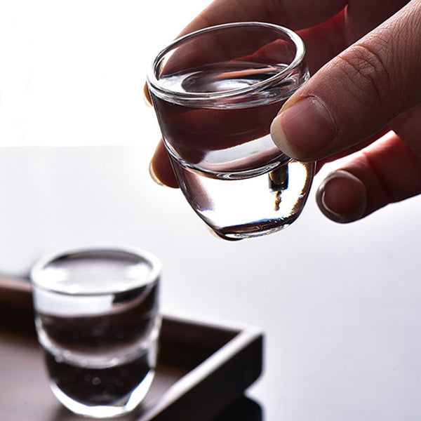Modern Crystal Shot Glass - Set of 6 – Glasscias