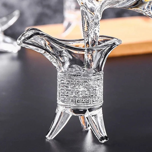 China Ancient Liquor Shot Glass – Glasscias