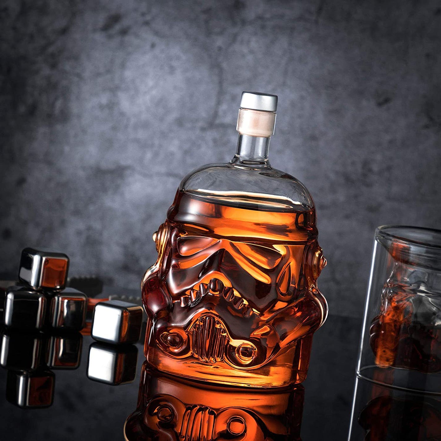 Storm Trooper Decanter - Toast for the Galactic Empire| Glasscias